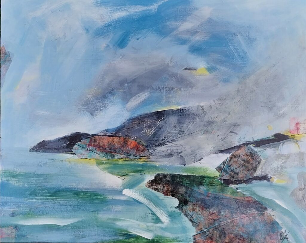 Morning Mist | Sue Cuff - Contemporary Artist, North Cornwall
